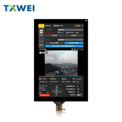 China 10.1-inch drone remote control display LCD monitor 2000nits high-definition high brightness outdoor display screen for sale