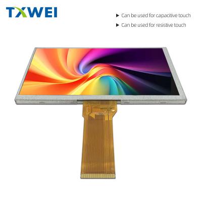 China 7-inch TFT LCD display screen 800*480 50PIN landscape RGB security equipment LCD display module for sale