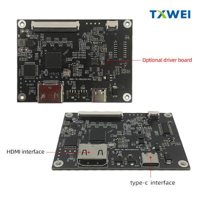 China 7-inch LCD touch screen with HDMI driver board 1024 * 600 high-definition IPS single screen touch screen USB interface for sale