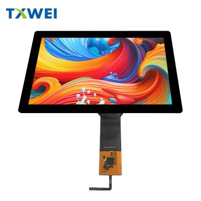 China 12.1-inch LCD capacitive touch screen 1280 * 800 LVDS full view high-definition instrument display module for sale