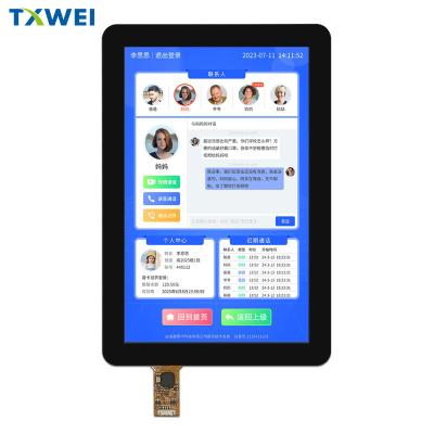 China 8-inch TFT high-definition high brightness 1920*1200 LVDS wide temperature touch screen drone remote control display screen for sale