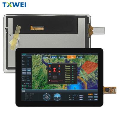 China 8-inch TFT high-definition high brightness 1920*1200 LVDS wide temperature touch screen drone remote control display screen for sale