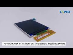 Módulo de exibição LCD TFT MCU personalizado 240 * 320 2.4 polegadas ST7789V Painel de exibição