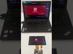 7-inch LCD touch screen with HDMI driver board 1024 * 600 high-definition IPS single screen touch screen USB interface