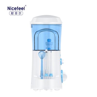 중국 7피스 제트 팁이 있는 가족 조리대 물 Flosser CQC 탁상용 Flosser 판매용