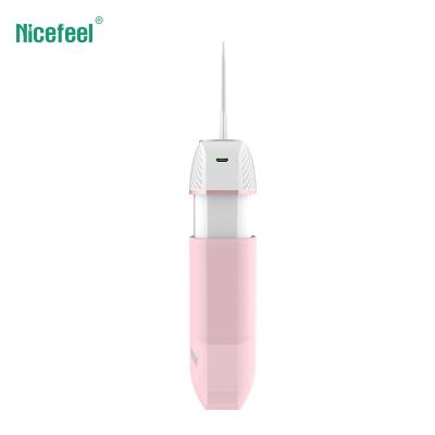 중국 Ipx7 방수 치과 물 Flosser 분홍색 150ml 숙녀 치과 Irrigator 판매용