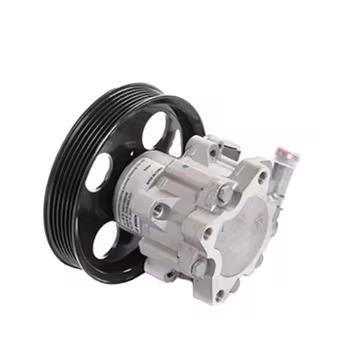 China Heavy Duty Power Steering Pump for Passenger Vehicles JMC Bus Forged Aluminum Housing Durability Heat Steering System for sale