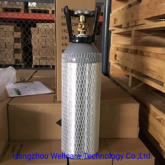 5 Lb. Aluminum CO2 Cylinder with Cga 320 Valve
