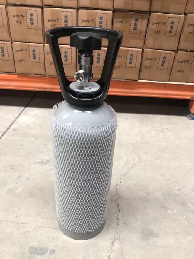 5 Lb. Aluminum CO2 Cylinder with Cga 320 Valve