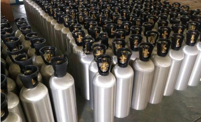 5 Lb. Aluminum CO2 Cylinder with Cga 320 Valve