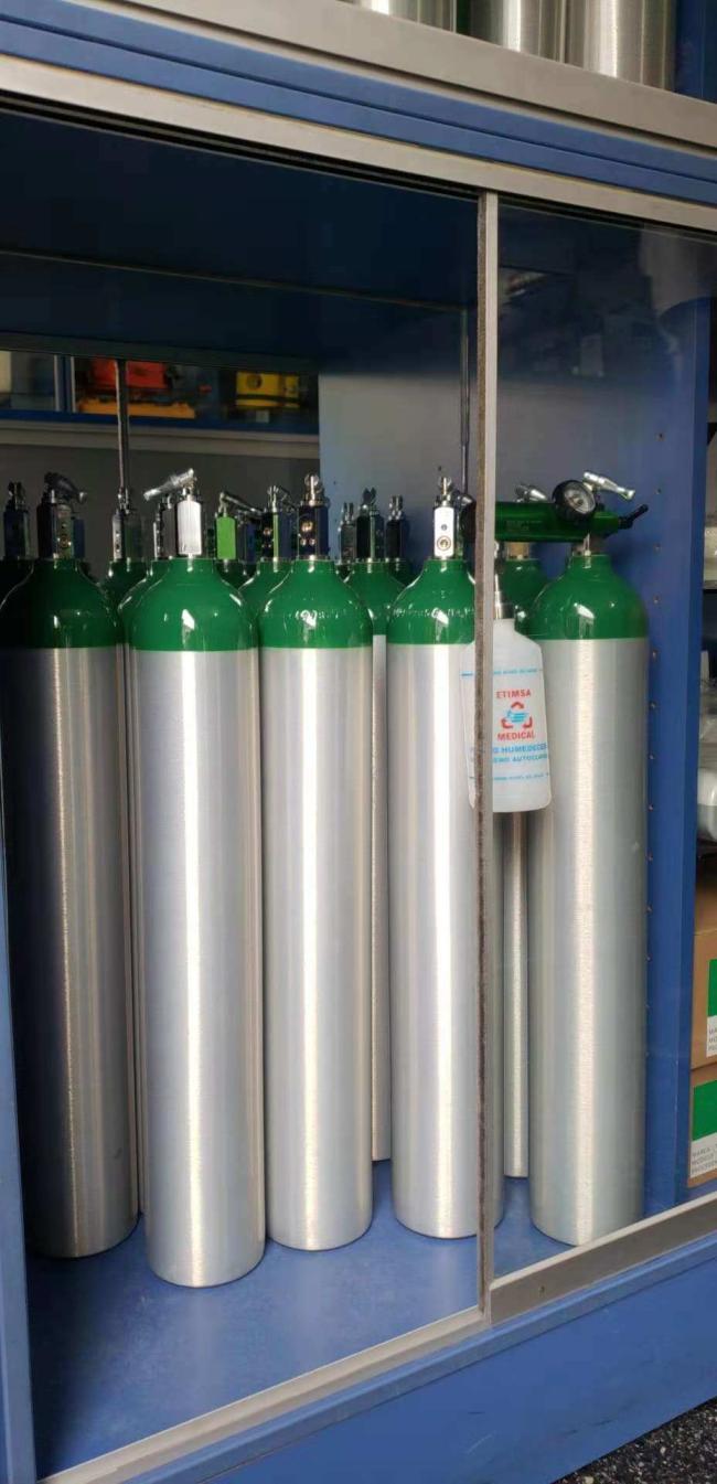 DOT ISO Standard Aluminum Gas CO2 Cylinder for Beverage