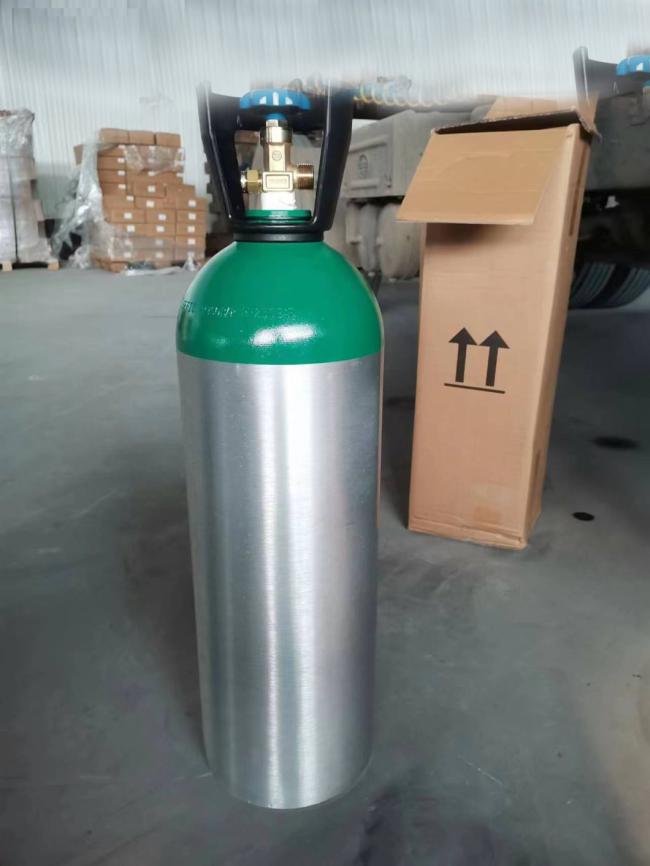 Aluminum CO2 Gas Cylinder Helium Argon Gas Cylinder