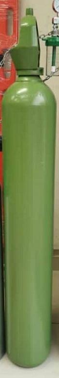 Compressed Gas Cylinder in Pressure Vessel