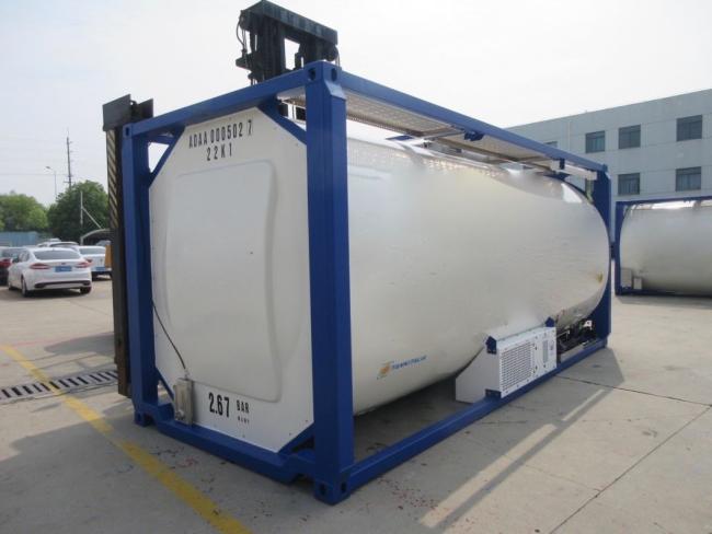 20FT ISO Lco2 Container ASME T75 ISO Tank Container for Sale