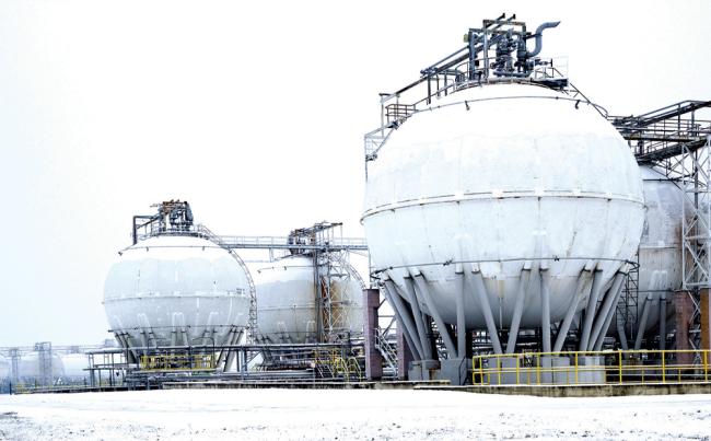 6000 Cbm 3000ton LPG Spherical Storage Tank