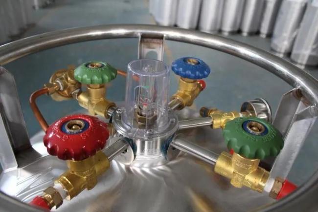 175L Cryogenic Liquid Container Nitrogen Dewar Cylinder