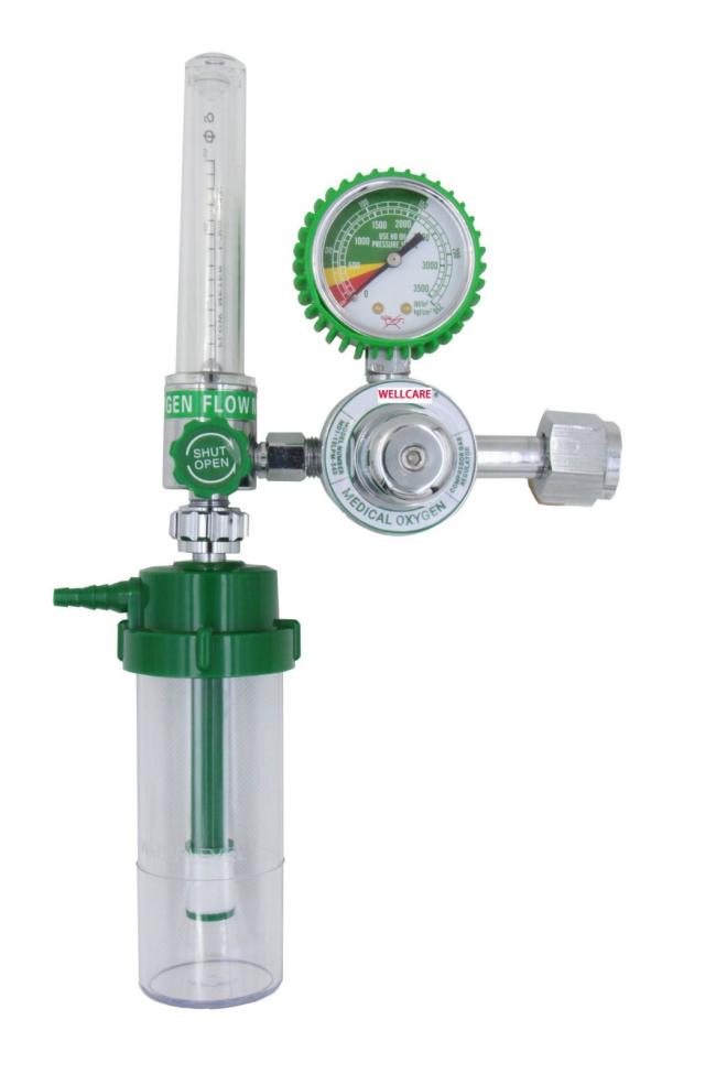 G250-15-510 Medium Duty Single Stage Acetylene Regulator, 15 Psig Delivery Range, Cga 510 Inlet