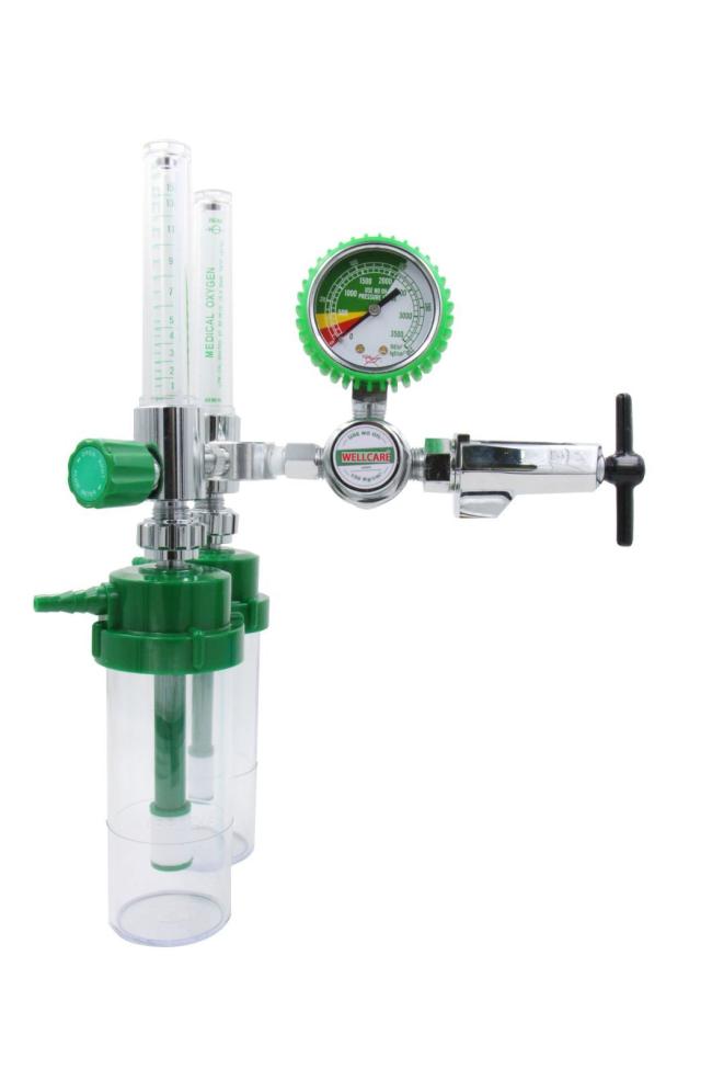 G250-15-510 Medium Duty Single Stage Acetylene Regulator, 15 Psig Delivery Range, Cga 510 Inlet