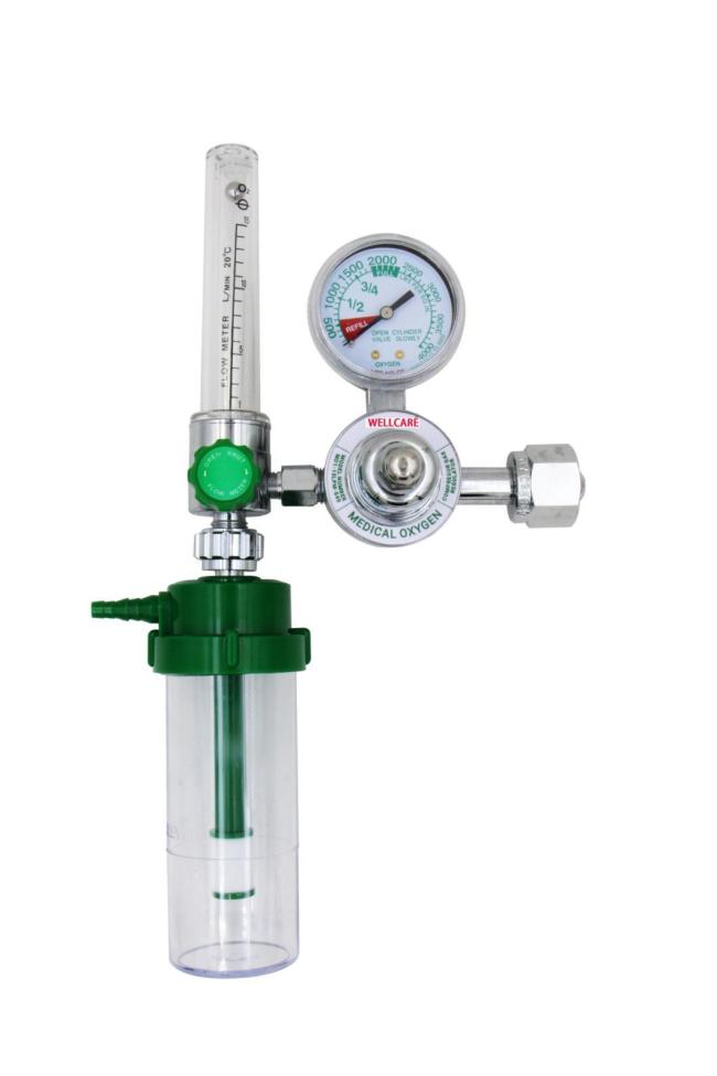 Gas Cylinder Flowmeter Oxygen Cylinder Regulator