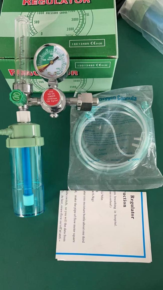Cga 540 Style Oxygen Regulator - 0 to 15 L/Min (DISS Outlet)