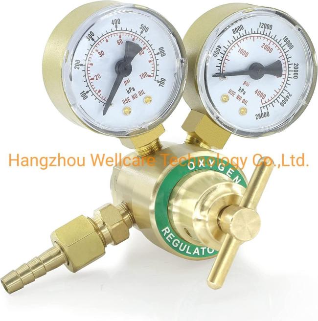 Oxygen Regulator Large Tank Gauge Cutting Torch Regulator Cga 540