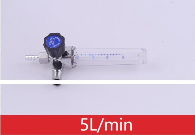 Oxygen Flow Meter with Humidifier Bottle