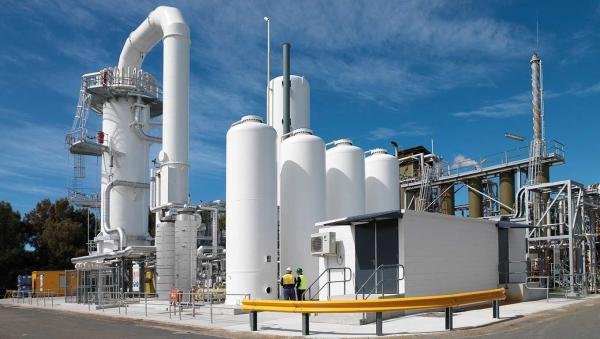 Quality Stainless Steel Fixed Bed Process Hydrogen Peroxide Plant 10 Sets Per Year for sale