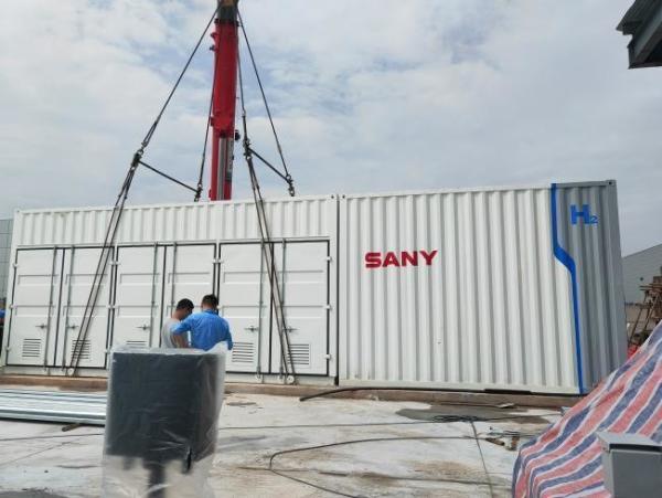 Quality Energy-Saving Water Electrolysis Hydrogen Production Equipment with Skid-Mounted for sale