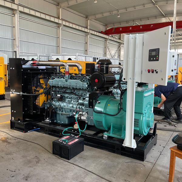 Quality Biogas Generator Engine, CE / ISO Approved Biogas Generators Power Plant, Auto for sale