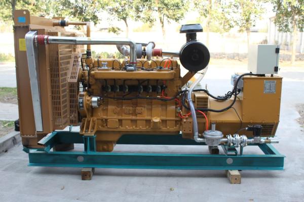 Quality Natural Gas Turbine Generator, 200kw / 100kw / 50kw Natural Gas Generator Set for sale