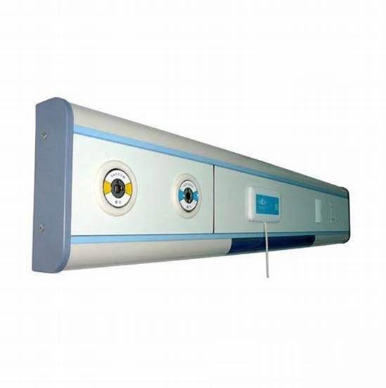 Quality OEM Aluminum Alloy Medical Gas Supply Horizontal Bed Head Unit for sale