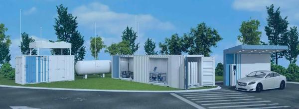 Quality Hydrogen Gas Filling Station, Hydrogen Fuel Stations, Hydrogen Fuel Cell for sale