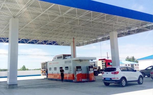 Quality CNG Fast-Fill Station, CNG Modular Fueling System, Natural Gas Vehicles Daughter Station Design for sale