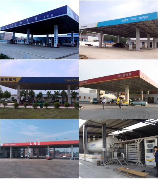 Quality CNG / LNG Gas Filling Stations Compressed Natural Gas CNG Gas Fueling Stations for sale
