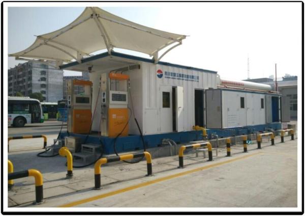 Quality CNG / LNG Gas Filling Stations Compressed Natural Gas CNG Gas Fueling Stations for sale
