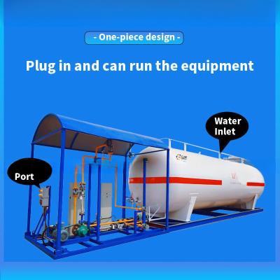 Quality Low Pressure 0.1MPa≤p 1.6MPa LPG Skid Plant Filling Station for Cooking Gas for sale