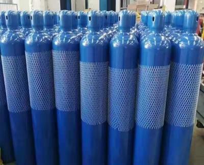 Quality ISO Tped High Pressure Seamless 40L Empty Medical Oxygen Gas Cylinder for Peru for sale