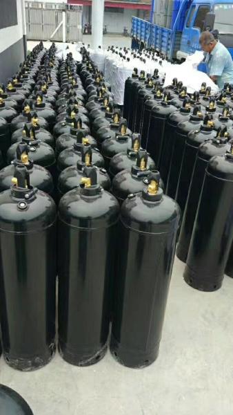 Quality Moncombustible/Nontoxic Gas Steel Cylinders WESG10 4 Sizes for Multiple for sale
