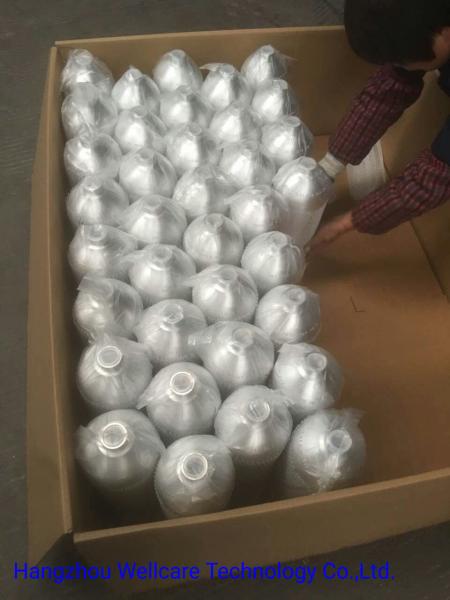 Quality Polished DOT ISO Standard Aluminum Gas CO2 Cylinder for Beverage in T3 T8 Temper for sale