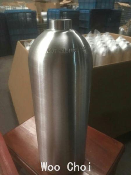 Quality ISO7866 Tped Special Industrial Aluminum Gas Beverage CO2 Cylinders for sale