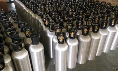 Quality ISO7866 Tped Special Industrial Aluminum Gas Beverage CO2 Cylinders for sale