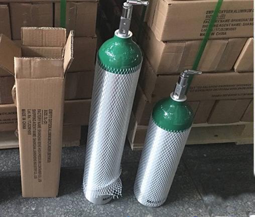 Quality Aluminum CO2 Gas Cylinder Helium Argon Gas Cylinder for sale