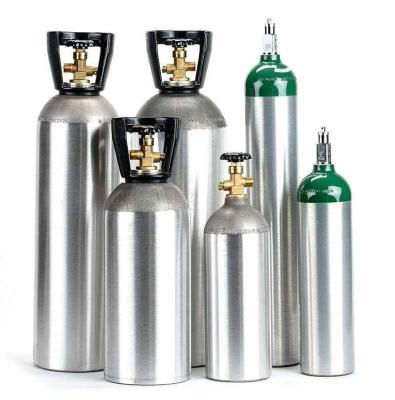 Quality High Quality Oxygen Machine Helium Gas Cylinder Aluminum Cylinder for sale