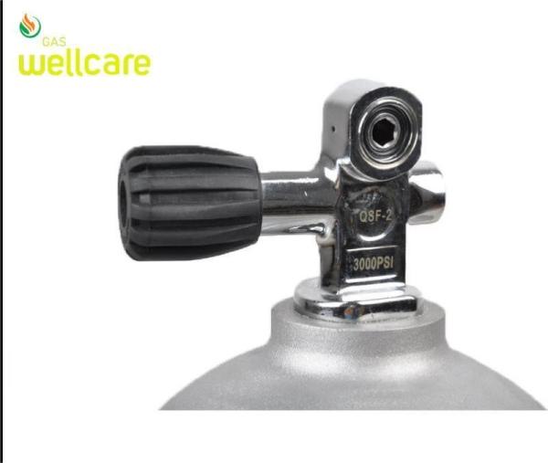 Quality Carbon Dioxide Gas Storage 12L Carbon Fiber Cylinder 300 Bar Pressure and Large for sale