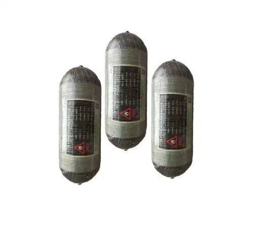Quality 50L 38 Kg CNG 3 Compressed Natural Steel Gas Cylinder with Moncombustible Storage Medium for sale