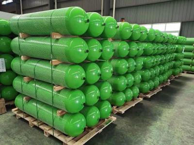 Quality Red CNG-1 Natural Compressed Seamless Steel 325-55L Gas Cylinder for Nontoxic for sale