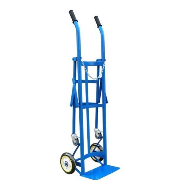 Quality Wellcare Medical Oxygen Cylinder Cart, Chrome, 12 Cylinder for sale
