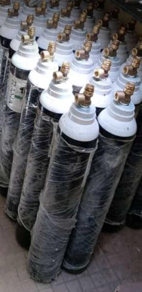 Quality ISO Tped Certified 5 -80 L Oxygen Steel Gas Cylinder for sale