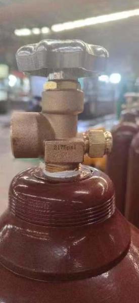 Quality ISO Tped Certified 5 -80 L Oxygen Steel Gas Cylinder for sale