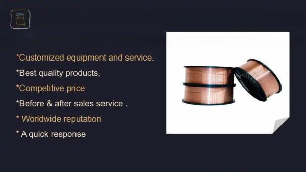 Quality 1.2mm CO2 Gas Shielded Welding Wire Aws A5.18 Er70s-6 for sale
